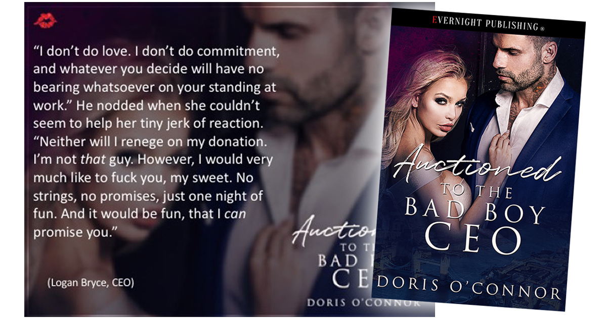 New from Doris O'Connor: Auctioned to the Bad Boy CEO - L.D. Blakeley